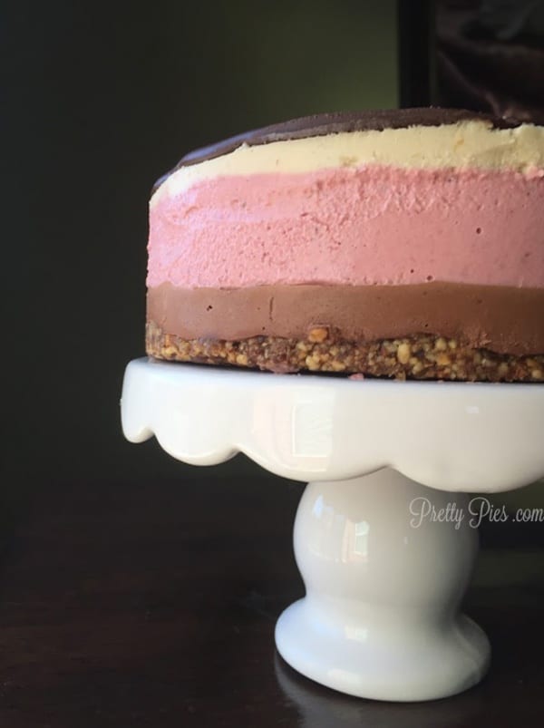 Vegan Neapolitan Cheesecake – Pretty Pies